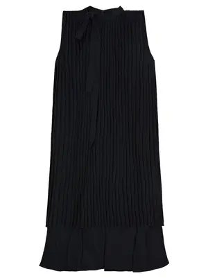 MAISON MARGIELA Layered Sleeveless Dress - Black