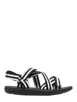 Camper Match Striped Sandals - Black
