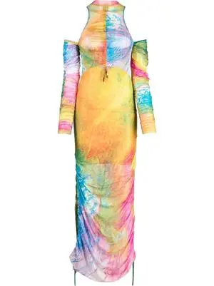 ALEMAIS Irving Mesh Dress