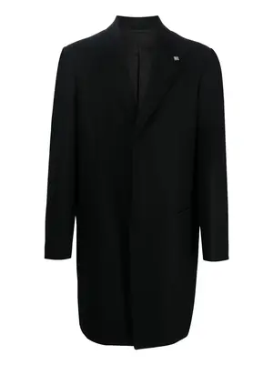 1017 Alyx 9sm Single-breasted Mid-length Coat - Black