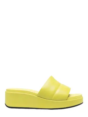 Camper Misia Leather Sandals - Green