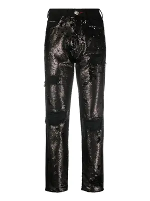 PHILIPP PLEIN Philipp Plein Sequin-Embellished Jeans