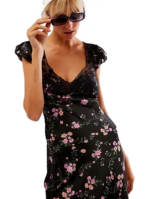 Superdown Jocelyn Butterfly Maxi Dress - Brown | Editorialist