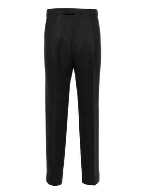 Gucci Straight-leg Cashmere Trousers - Grey