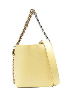 Stella McCartney Chain-detail Bucket Bag - Yellow