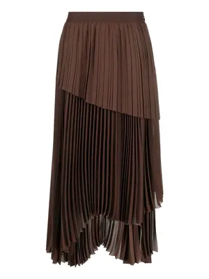 FABIANA FILIPPI Fabiana Filippi Pleated Asymmetric Skirt