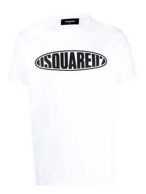 Dsquared2 Logo-print Short-sleeve T-shirt - White