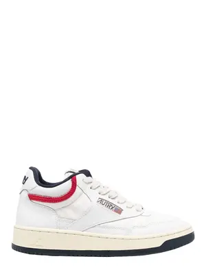 AUTRY Open Mid Sneakers - White