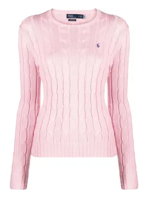 Polo Ralph Lauren Long-sleeve Knitted Jumper - Pink