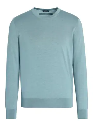ZEGNA Zegna Cashseta Crew-Neck Jumper
