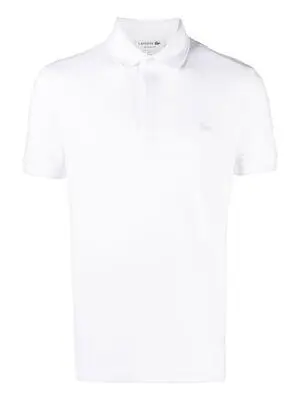 Lacoste Logo-patch Polo Shirt - White