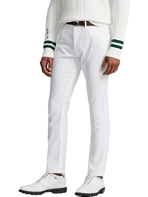 Ralph Lauren Classic Fit Performance Twill Pant Ceramic White