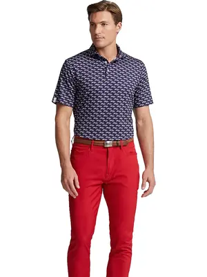 Ralph Lauren Classic Fit Performance Twill Pant Martin Red
