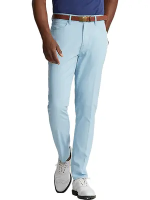 Ralph Lauren Classic Fit Performance Twill Pant Powder Blue