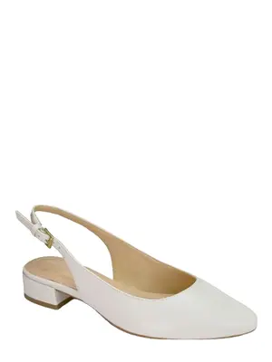 Easy Spirit Easy Spirit Cassius Slingback Flat Ivory 150