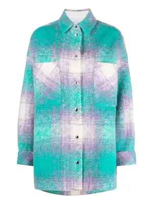 IRO PARIS IRO Valaria Plaid Overshirt