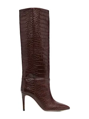 Paris Texas Stiletto 85 Boots - Brown
