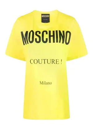 MOSCHINO Couture Organic Cotton T-Shirt