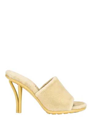 Bottega Veneta Fabric Sandals - Butter