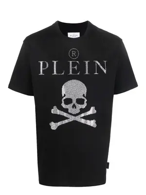 Philipp Plein Crystal-embellished T-shirt - Black