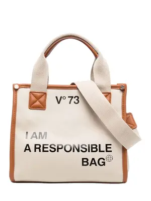 V°73 Responsability Tote Bag - Neutrals