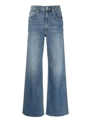 SLVRLAKE SLVRLAKE Mid-Rise Flared Jeans