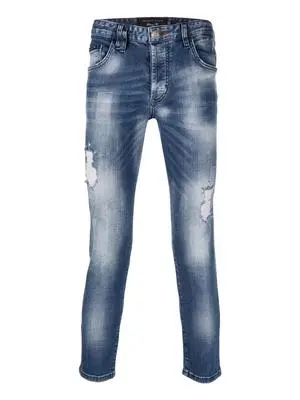Philipp Plein Straight-cut Jeans - Blue