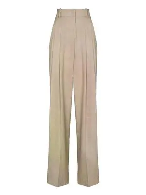 THE FRANKIE SHOP Gelso Tailored Trousers - Neutrals