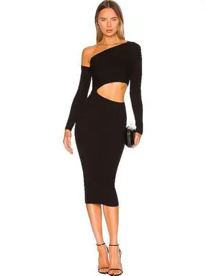 CAMILA COELHO Nahla Knit Dress - Black