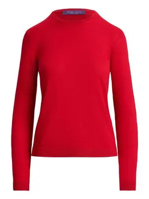 Ralph Lauren Cashmere Crewneck Sweater Red