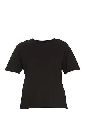 Khaite Mae Short Sleeve T-shirt - Black
