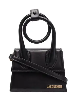 Jacquemus Le Chiquito Noeud Mini Bag - Black