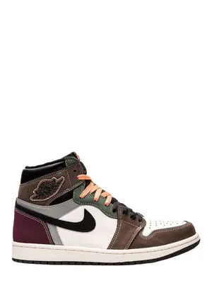 JORDAN Air 1 High Og Hand Crafted Sneakers - Brown