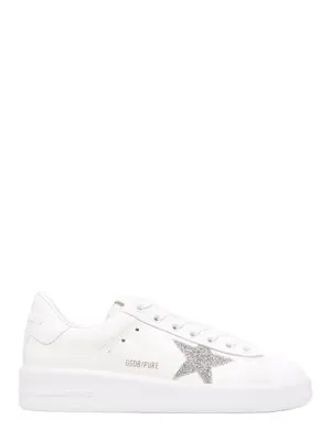 GOLDEN GOOSE Purestar Leather Sneakers - White