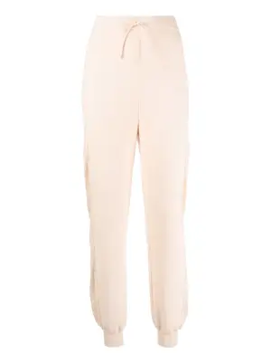 Moschino Knitted Track Pants - Neutrals