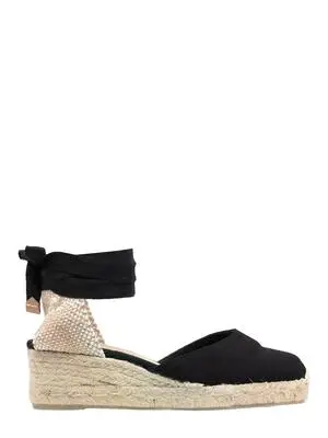 CastaÑer 50mm Carina Espadrilles Black