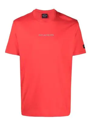 Paul & Shark Crew-neck T-shirt - Red