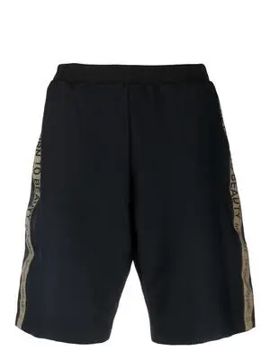 Etro Logo-tape Shorts - Black