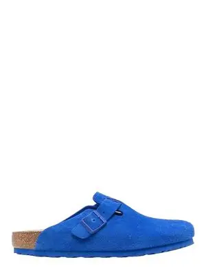 BIRKENSTOCK Boston Suede Sandals Blue