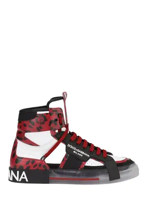Dolce & Gabbana 2.zero High-top Sneakers - Black