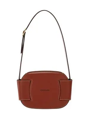 FERRAGAMO Calfskin Minibag - Brown
