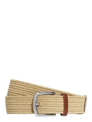 Polo Ralph Lauren 35mm Braid Stretch Belt - Brown