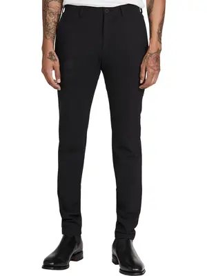 Theory Zaine Precision Ponte Trousers - Black