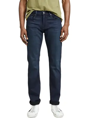 Paige PAIGE Federal TRANSCEND Slim Straight Jeans Russ