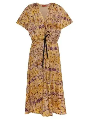 Altuzarra Romy Floral Cotton Midi Dress - Multicoloured