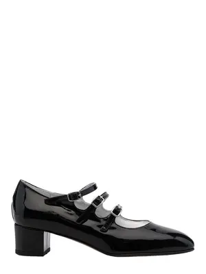 CAREL Kina 40mm Buckled Pumps - Black