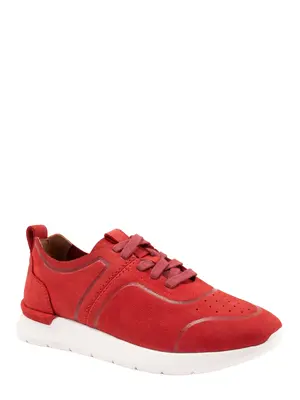 SOFTWALK® SoftWalk® Stella Sneaker Red Nubuck