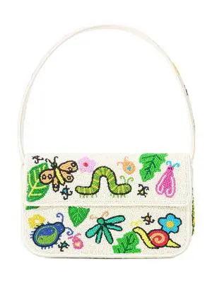 Staud STAUD Tommy Beaded Shoulder Bag Bug Out