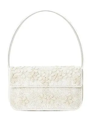 Staud STAUD Tommy Beaded Shoulder Bag Garden Party