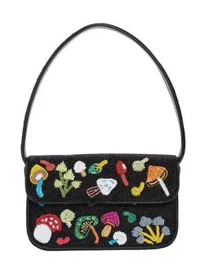 Staud STAUD Tommy Beaded Shoulder Bag Shroomscape